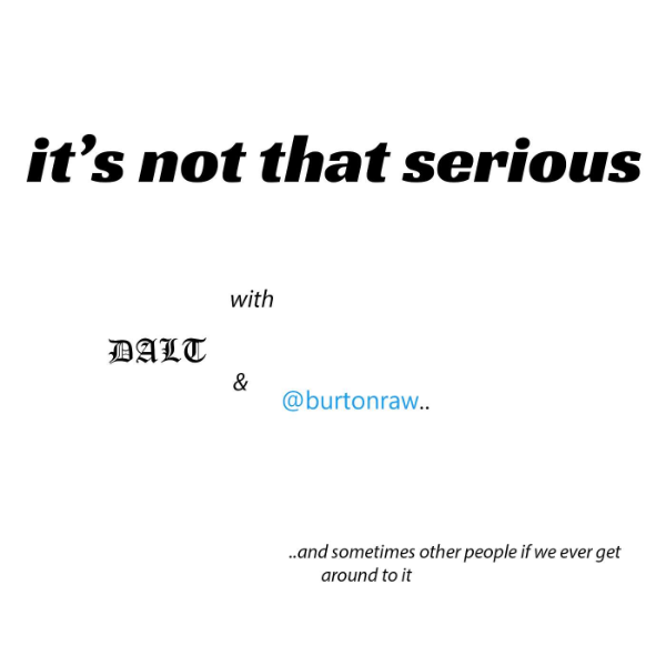 It's Not That Serious | Listen to Podcasts On Demand Free | TuneIn