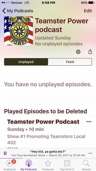 Teamster Power Podcast | Free Internet Radio | TuneIn