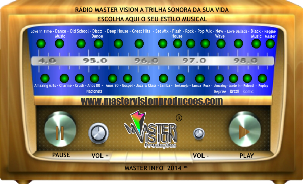 Master Vision Radio e TV, Brazil | Free Internet Radio | TuneIn