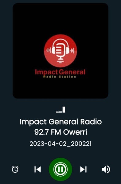Impact General Radio FM, 92.7 FM, Aba, Nigeria | Free Internet Radio ...